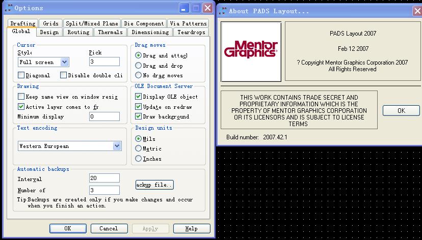 pads2007怎样设定自动刷新，以及拖动显示？ - 微波EDA网