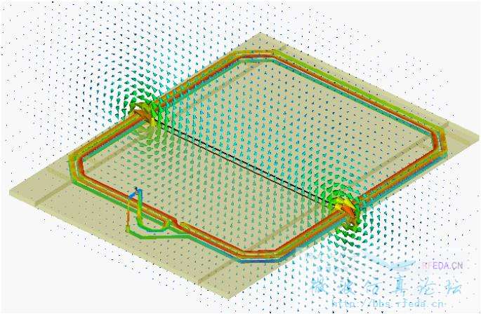 如何利用HFSS看RFID的磁场分布？ - 微波EDA网