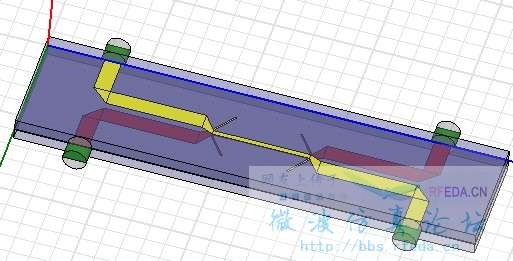 HFSS仿真耦合器 - 微波EDA网